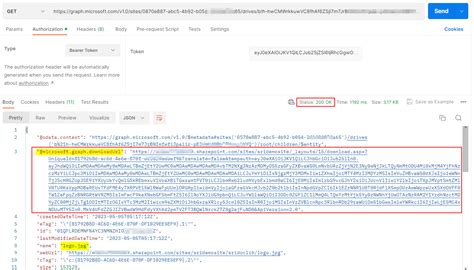 azure download file from secure sharepoint using rest api