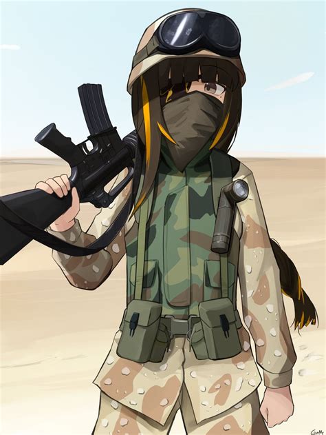 M16a1 Girls Frontline Drawn By Gamryous Danbooru