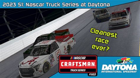 Iracing Nascar Truck Series At Daytona Youtube