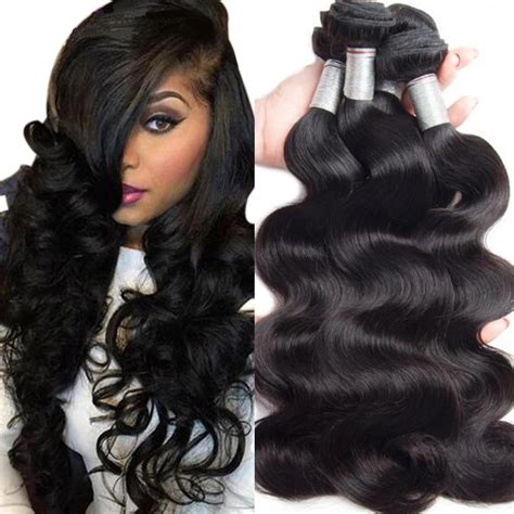 7a Malaysian Body Wave 4pcs Lot Malaysian Virgin Hair Body Wave Human