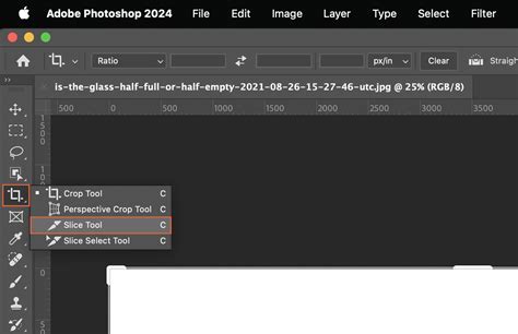 How To Slice An Image In Photoshop