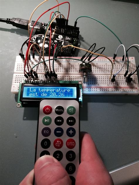 Capteur Temperature Choix Du Type De Degres Par Infrarouge Using