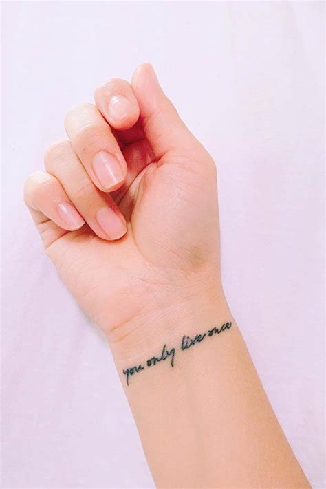 16 Permanent Reminders To Live In The Moment Beautiful Small Tattoos