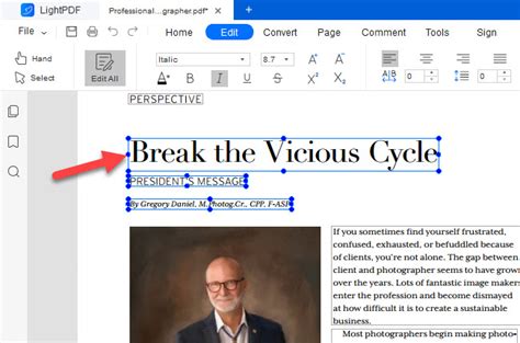 How To Edit Text In Pdf Files Easily With Lightpdf
