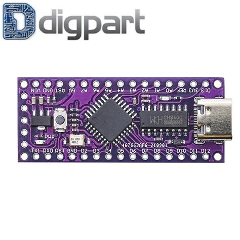 Jual Lgt8f328p Lqfp32 Usb C Minievb Pengganti Arduino Nano V3 0 Kota