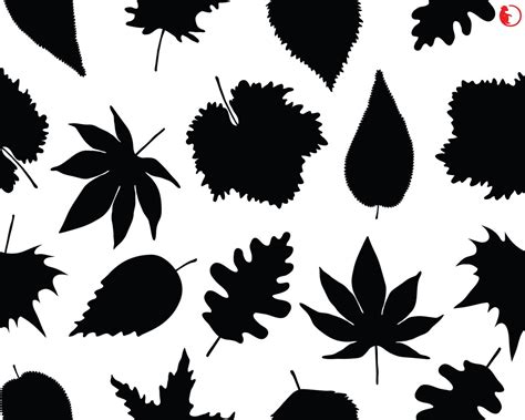 Seamless Leaf Pattern Svg Cut File Cricut File Instant Etsy