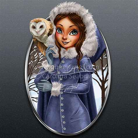 Winter Owl Queen Uriel S Art And Psp Tube Store