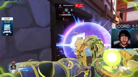 HARBLEU TOP 500 ZARYA AND HAMMOND GAMEPLAY OVERWATCH SEASON 24