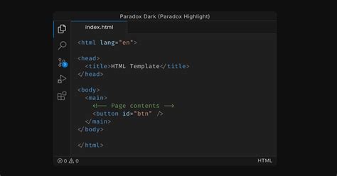 Paradox Highlight By Dragon Archer Vs Code Themes