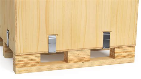 Wood Crate With Pallet Uline 3d Model 19 3ds Blend C4d Fbx Max