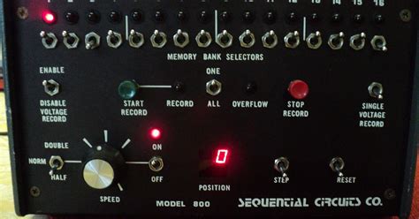 matrixsynth sequential circuits model 800 sequencer