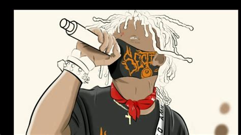 Trippie Redd Drawing Outline