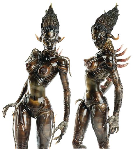Sep178076 Species Sil 16 Scale Fig Previews World Hr Giger Art