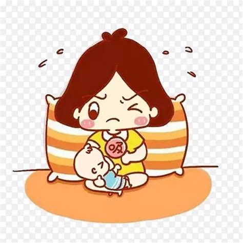 卡通宝宝吃母乳PNG图片素材下载 图片编号qzoradnj 免抠素材网