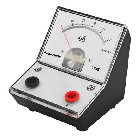 Peaktech® P 205 01 Analog Amperemeter 0 50µa Dc P 205 01