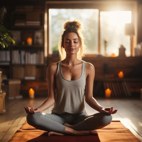 Premium Photo Mindfulness Yoga Meditation And Selfcare