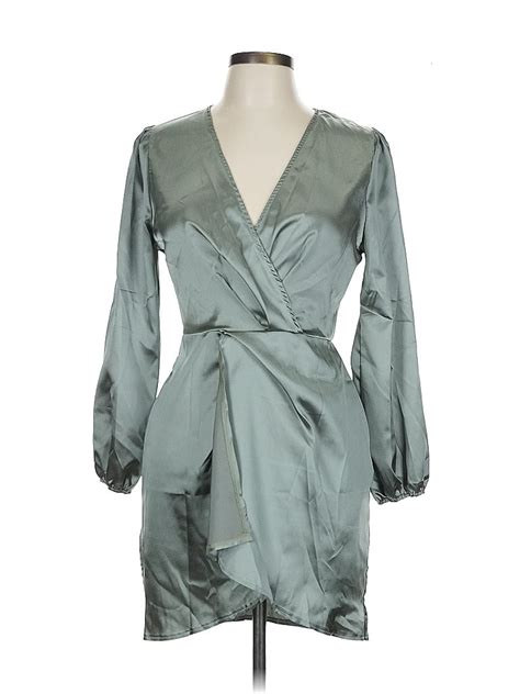 Assorted Brands Gray Cocktail Dress Size L 56 Off Thredup