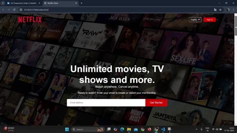 Deepanshu Singh On Linkedin Webdevelopment Clone Html Css Project Coding
