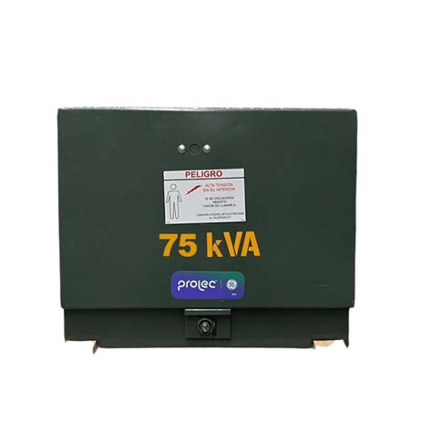 Transformador Tipo Pedestal Mono De 75 Kva En 22060 Ee Oa Noma K D1s