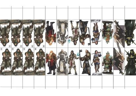 Free Printable Dnd Tokens Printable Calendars At A Glance