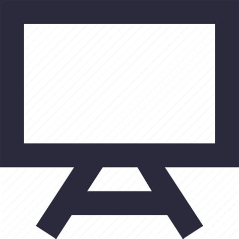 Art Artboard Canvas Easel Board Flipchart Icon Download On Iconfinder