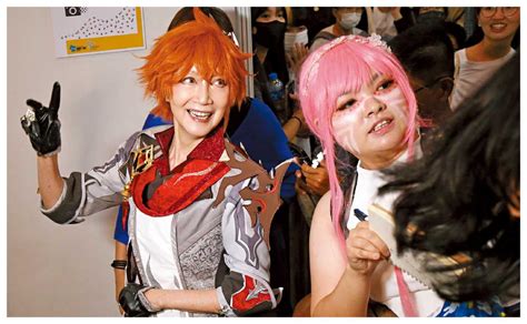 動漫電玩節明煞科 Cosplay續熱爆 謝雪心《原神》造型搶fo Am730