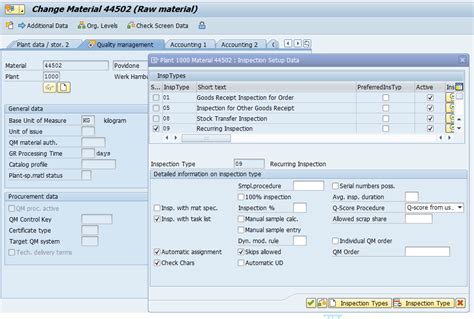 Recurring Inspection Process In Sap Qm Sap Community