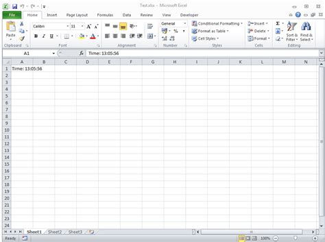 Excel Does Not Become Visible When The Vbscript Is Triggered Via