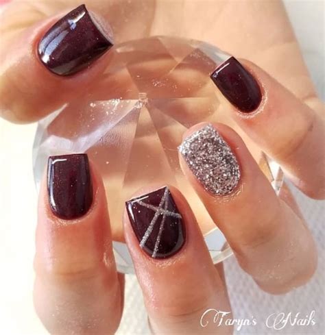 70 Dashing Maroon Nails For Fall 2020 The Glossychic Maroon Nails