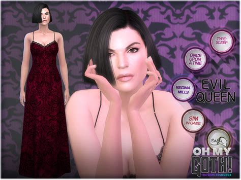The Sims Resource Sim Regina Evil Queen Uoat Inspiration Ohmygoth