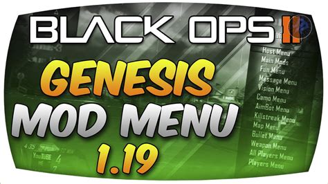 Black Ops Hack Genesis Mod Menu Download YouTube