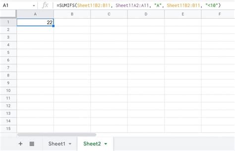 Google Sheets How To Use SUMIF From Another Sheet