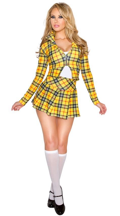Sexy School Daze Costume Sexy Schoolgirl Costume Clueless Costume