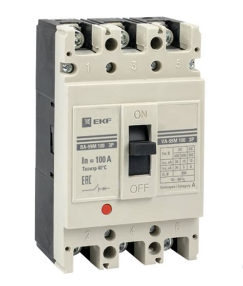 EKF Автомат таслуур ВА-99М 3Ф 100 - 20кА - HAUSPLUS