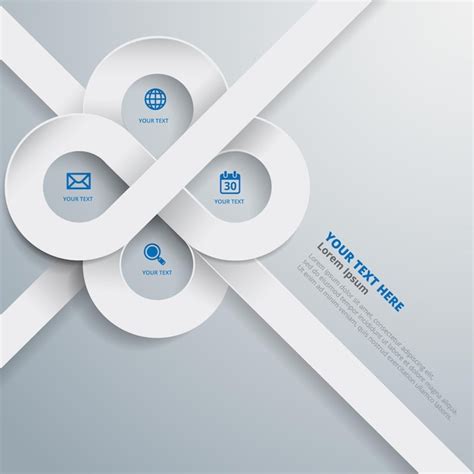 Premium Vector Cloud Computing With Web Icons Social Network Mobile App Infographic Elements