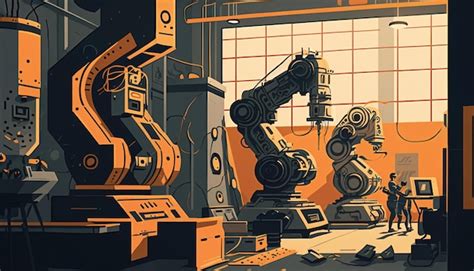 Premium Ai Image Manufacturing Production Line Generative Ai