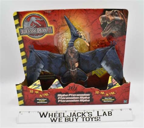 Alpha Pteranodon Re Ak A Tak Jurassic Park Iii Dinosaurs 2000 Hasbro