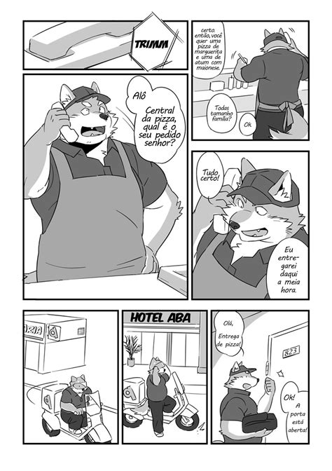 Mangá Pizza Delivery Mato Português F De Furry