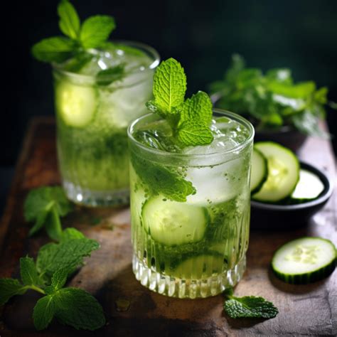 Cucumber Mint Mocktail Recipe