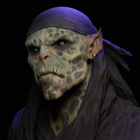 Orc Head Zbrushcentral