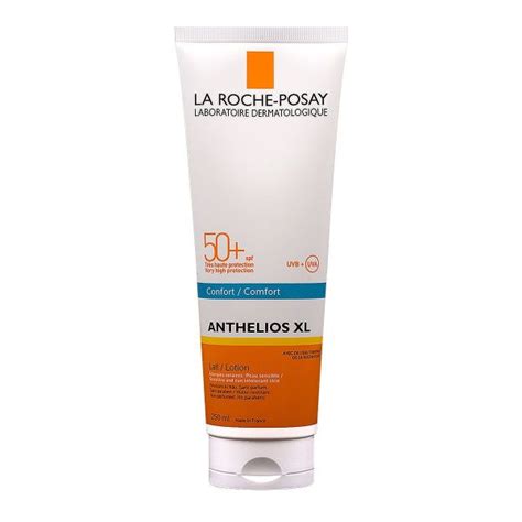 Le Lait Confort Anthelios Xl Spf50 La Roche Posay Est Enrichi à Leau