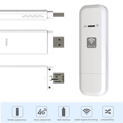 4G LTE Wireless USB Dongle Mobile Broadband 150Mbps Modem Stick WiFi Adapter 4G Card Wifi Router