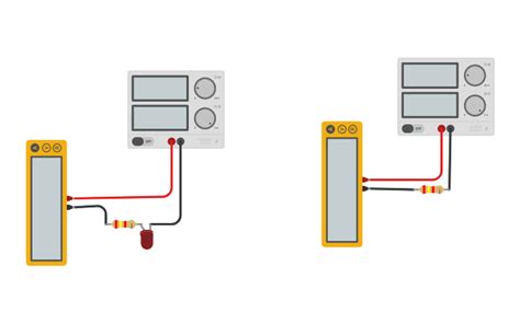 Circuit Design Lei De Ohm Tinkercad