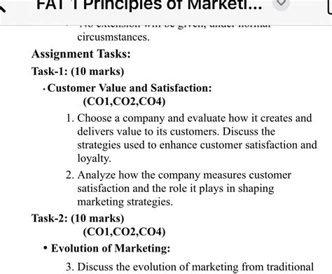 FAI 1 PrincipIes O Marketi Circusmstances StudyX