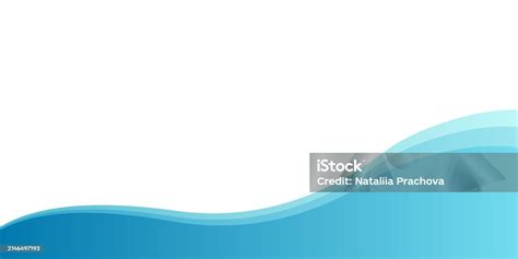 Wave Divider Shape Separator Header And Border For Website And App Stock Illustration Download