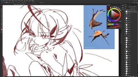 아침 손풀기 그림 240510 Youtube