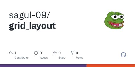GitHub Sagul Grid Layout
