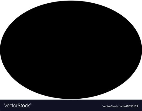 Blotch Shape Black Flat Random Abstract Liquid Vector Image