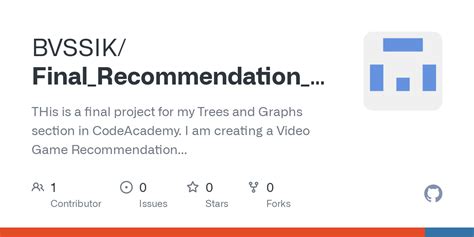 graph with linked lists video game recommendation portfolio project