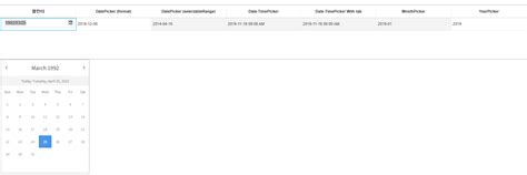 Custom Edit About Datepicker · Issue 1650 · Nhntuigrid · Github